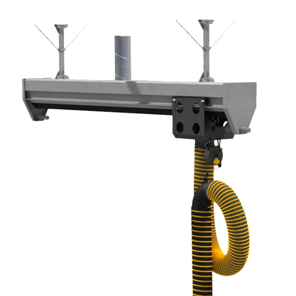 Heavy load rail - VSRX - PLYMOVENT - for extraction arms