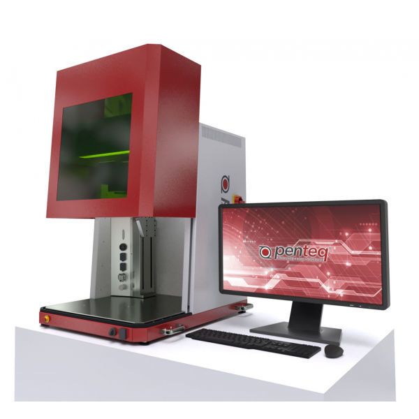 Fiber laser marking machine - LG 100 - penteq - benchtop / compact ...