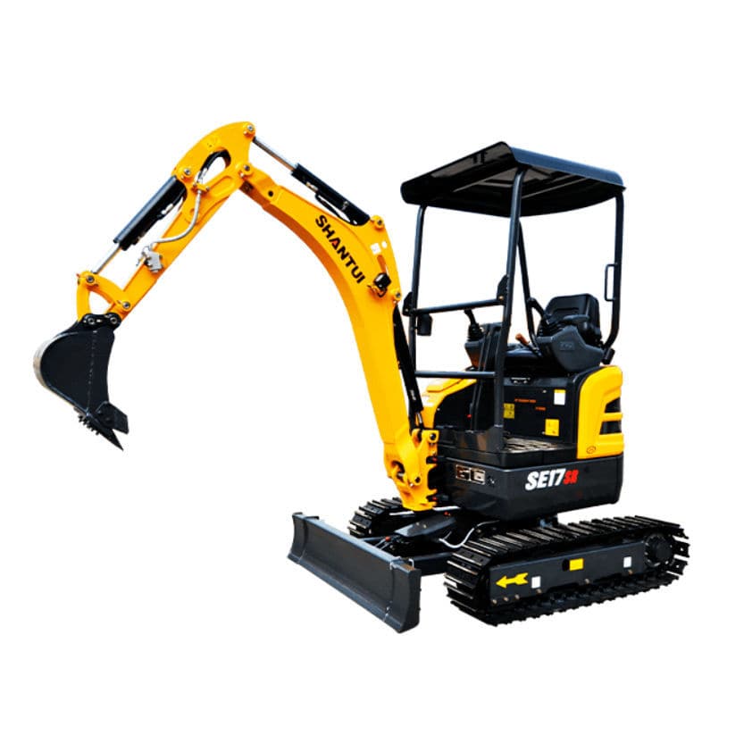 Mini-excavator - SE17SR - SHANDONG SHANTUI CONSTRUCTION MACHINERY IMP ...