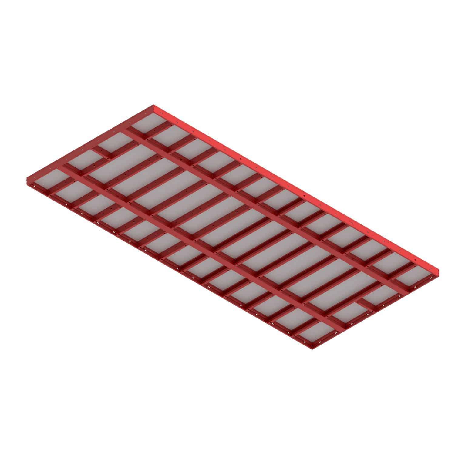 Frame formwork table - TOPMAX® - Hünnebeck GmbH - slab / galvanised steel