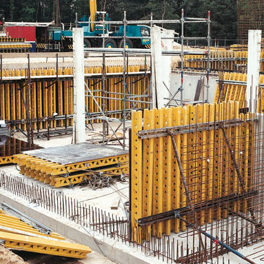 Wall formwork - GF 20/24 - Hünnebeck GmbH - large-area