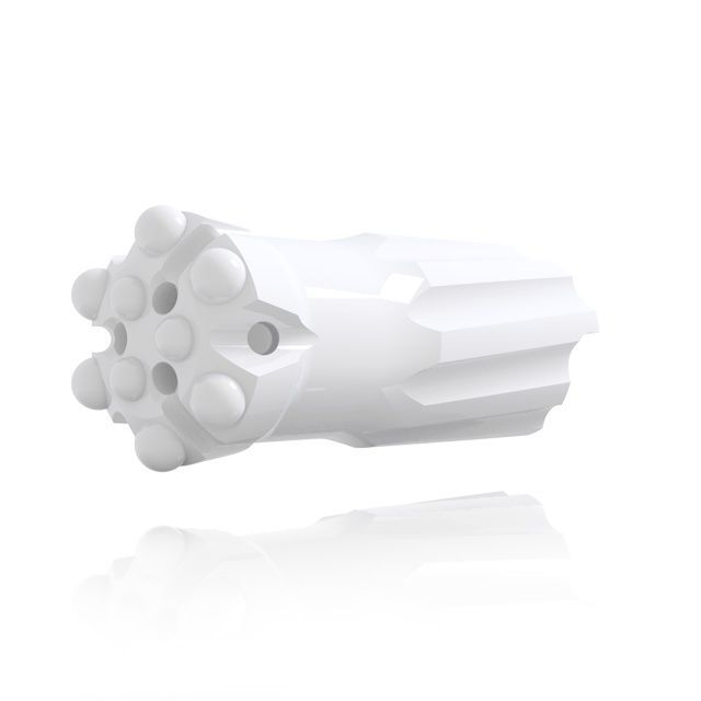 Down-the-hole drill bit - HTG 32R51SR - Robit Rocktools - with buttons ...