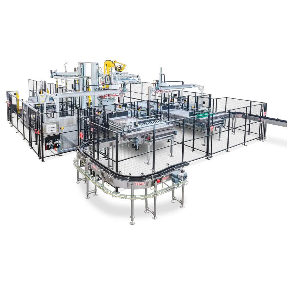 Robotic depalletizer - PEGASUS Depal - OCME - bulk products / for glass ...