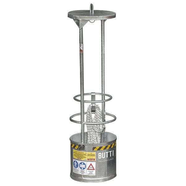 Work platform - 367AR - BUTTI - suspended / personnel / with safety railing