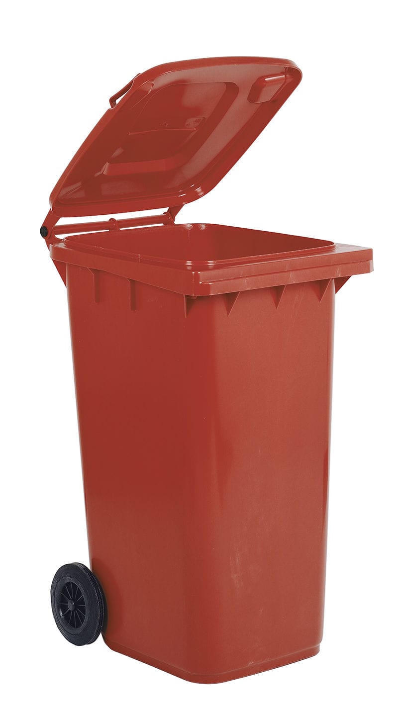 Polyethylene waste container - 941L120 - 941L240 - BUTTI - with handle ...