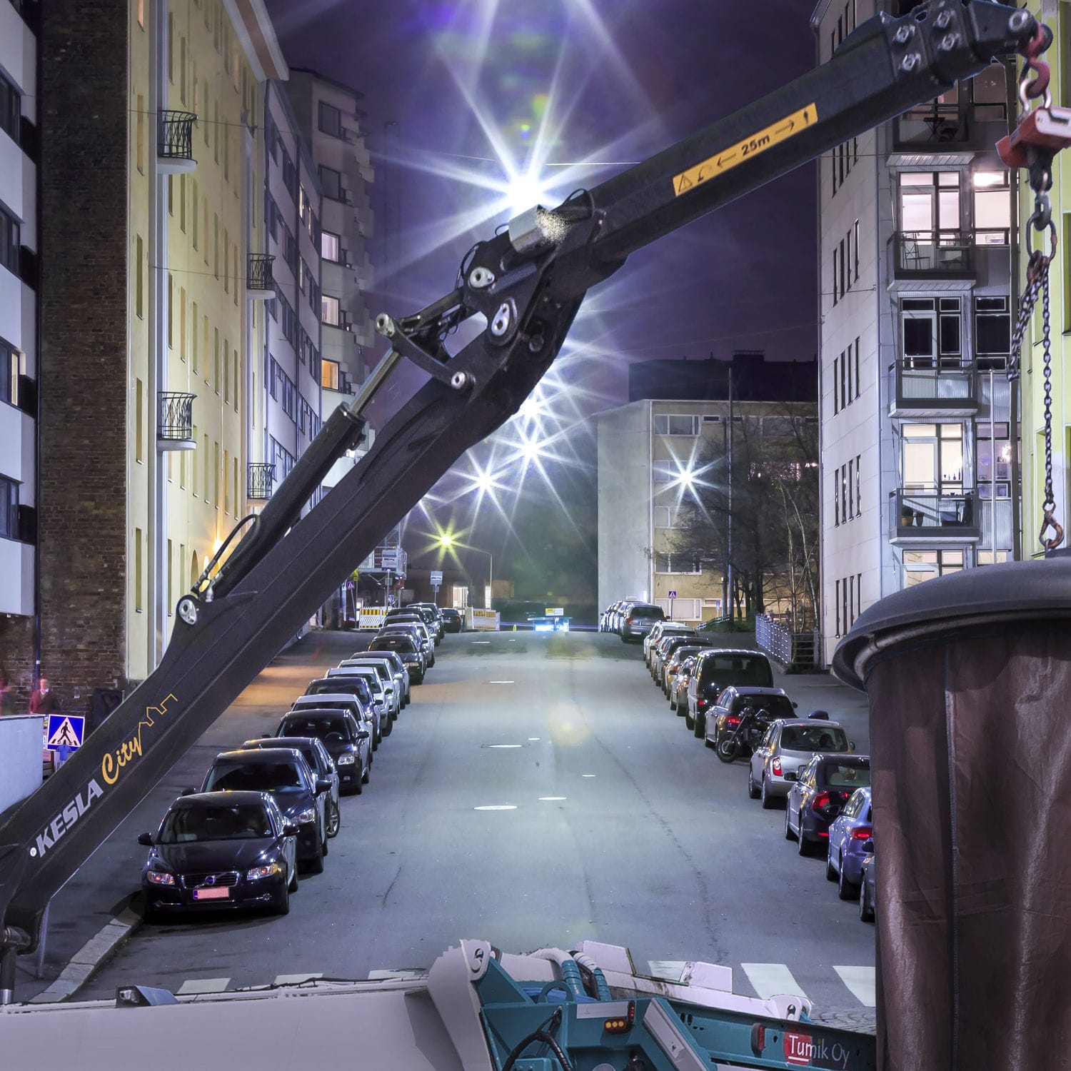 Truck-mounted crane - 15 City series - Kesla Oyj - boom / lifting ...