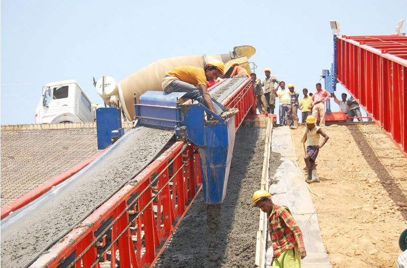 Belt conveyor - RCC 750 - UNiSTEEL Engineering Works - horizontal ...