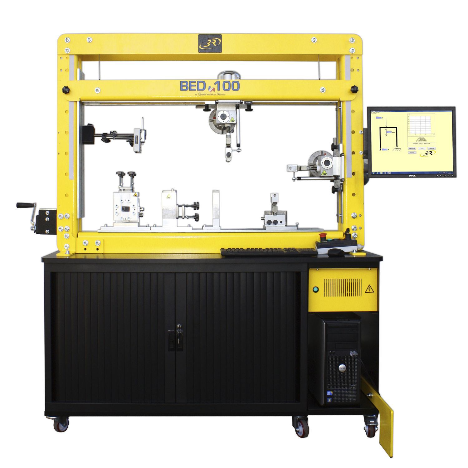 Universal test bench - Bed 100 - 3R RECHERCHES & REALISATIONS REMY ...