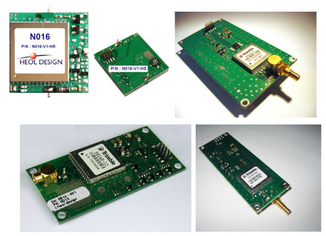 GPS receiver board - N01 - heol design - tracking / industrial / serial
