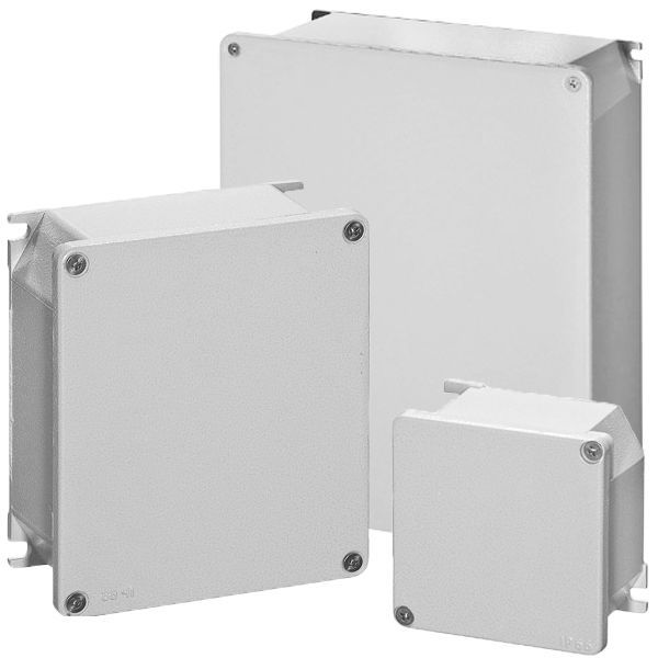 Wall-mounted junction box - New Elfin - IP66 / aluminum