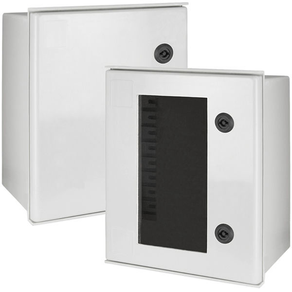 Wall-mount enclosure - New Elfin - rectangular / polyester / industrial
