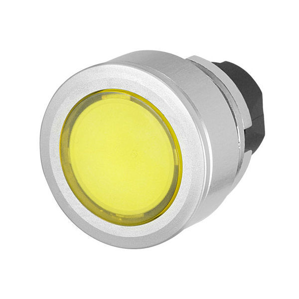 Spring push-button switch - New Elfin - IP65 / illuminated / panel-mount