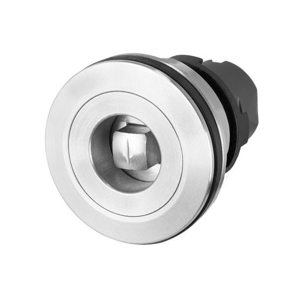Push-button switch with square key selector - New Elfin - rotary / IP65 ...