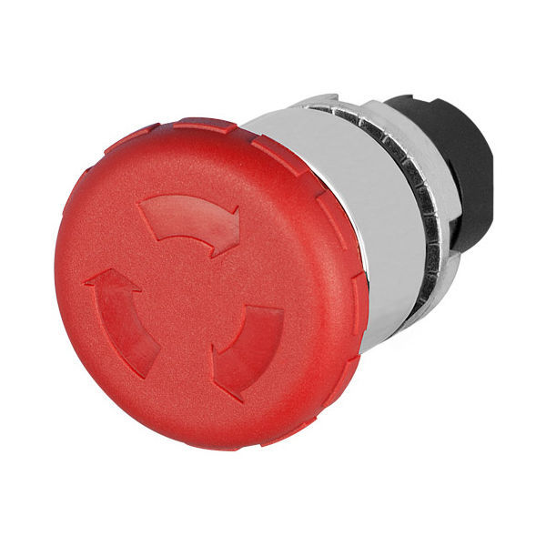 Mushroom push-button switch - New Elfin - spring / emergency stop / IK 03