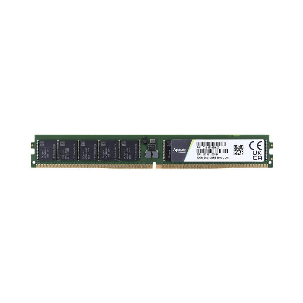 DDR5 memory module - Apacer Technology B.V. - DDR5 UDIMM / ECC / industrial