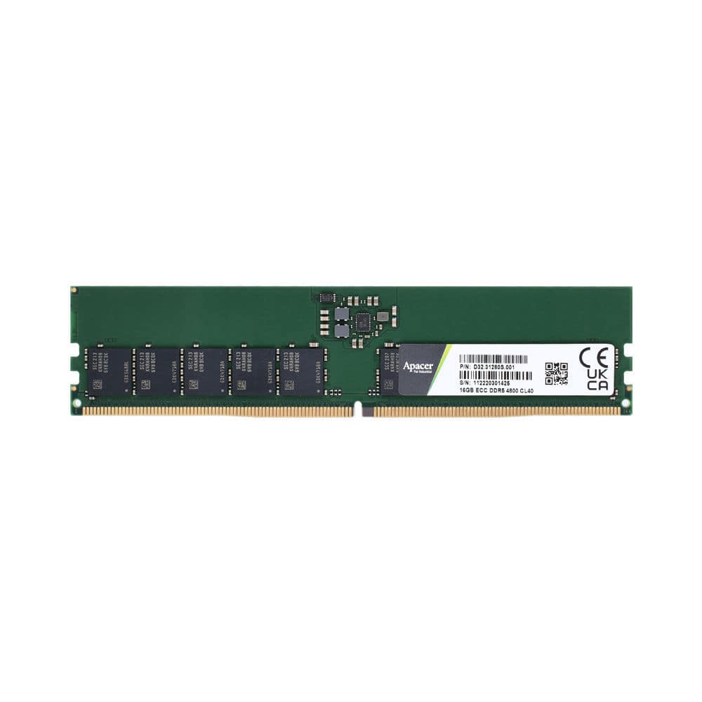 DDR5 UDIMM memory module - Apacer Technology B.V. - ECC / industrial