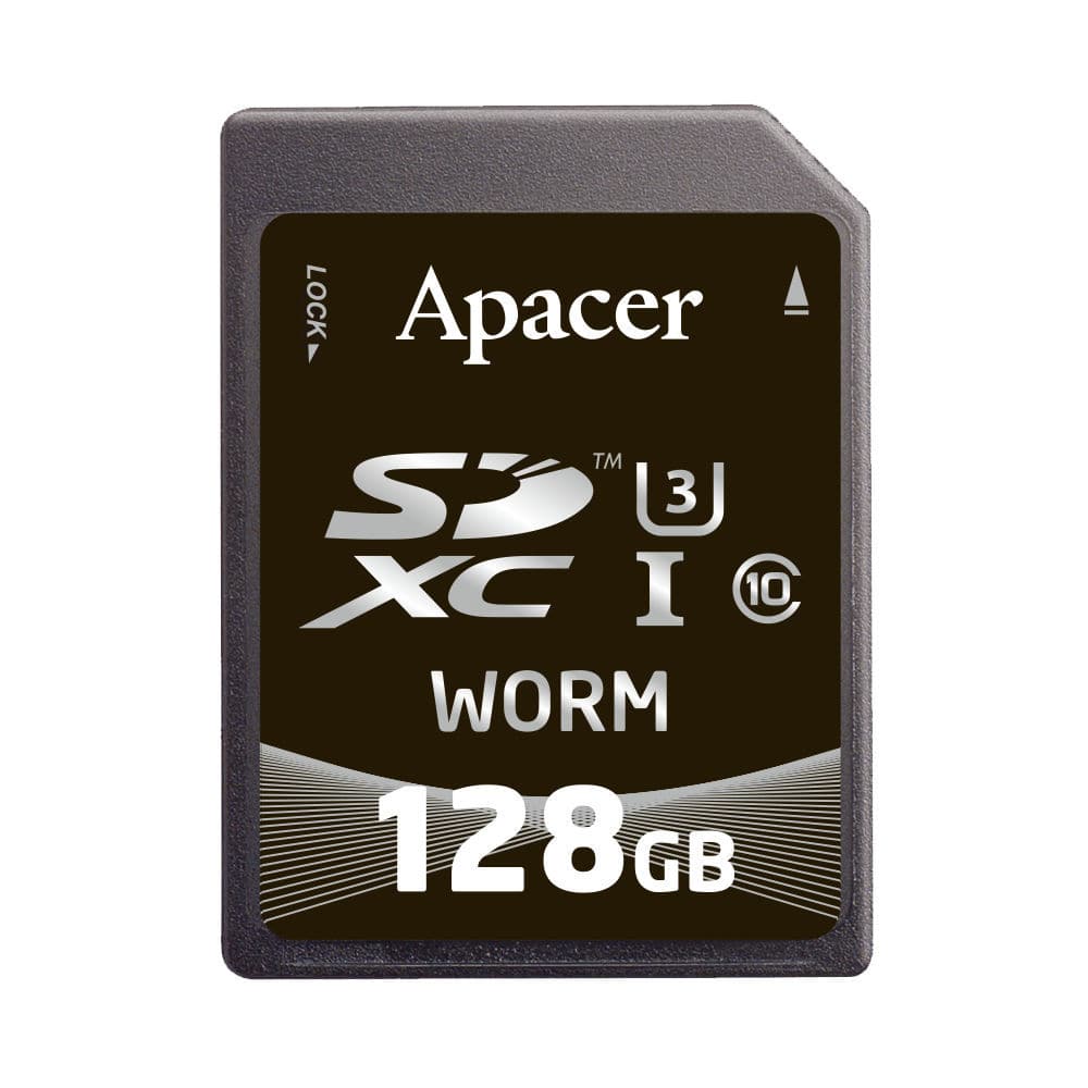 Industrial memory card - SD-WORM - Apacer Technology B.V. - SD / 8 GB / 32 GB