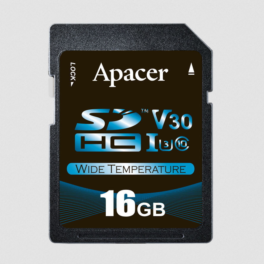 SD memory card - H2-SL - Apacer Technology B.V. - 8 GB / 16 GB / 4 GB