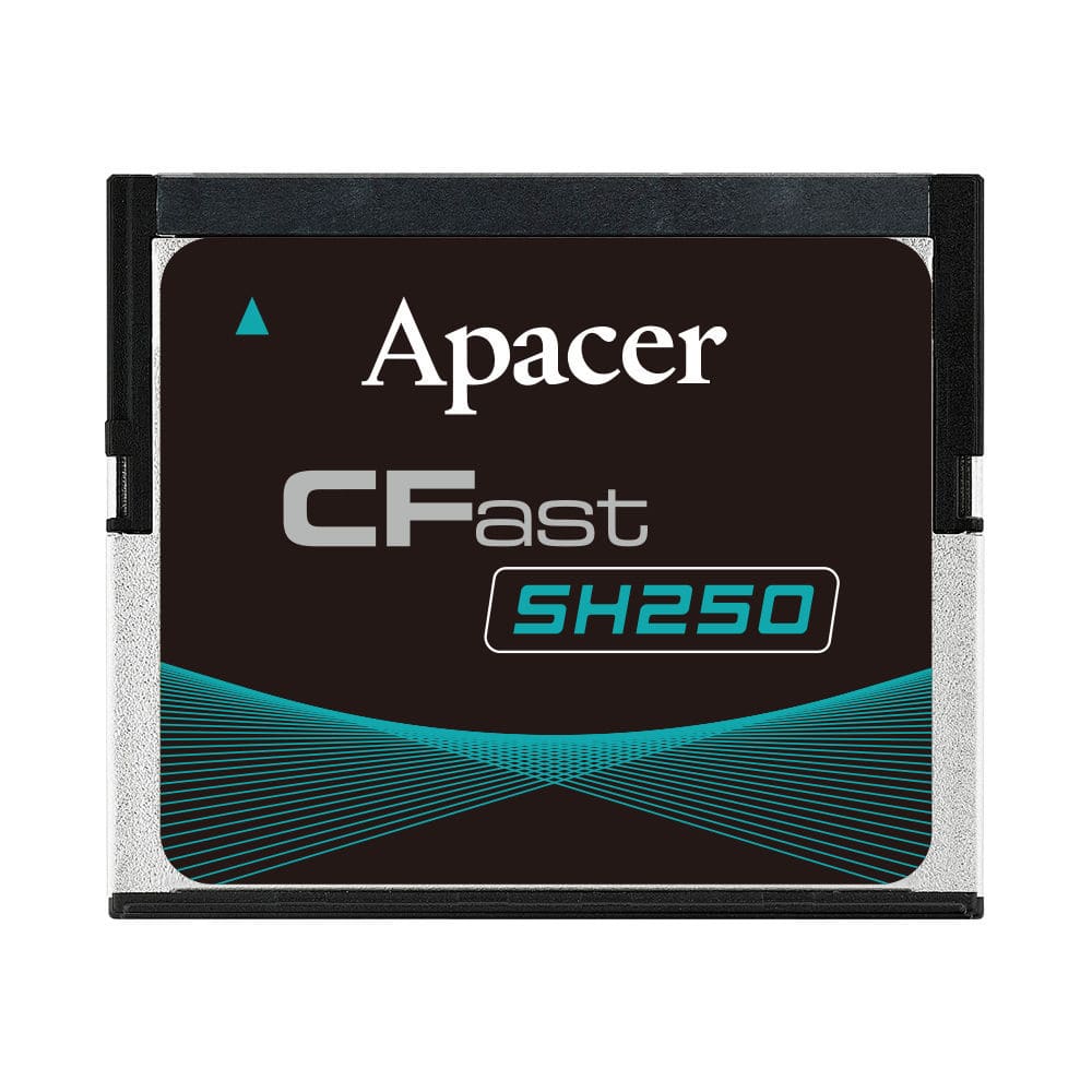Flash memory card - SH250-CFast - Apacer Technology B.V. - 64 GB / 128 ...