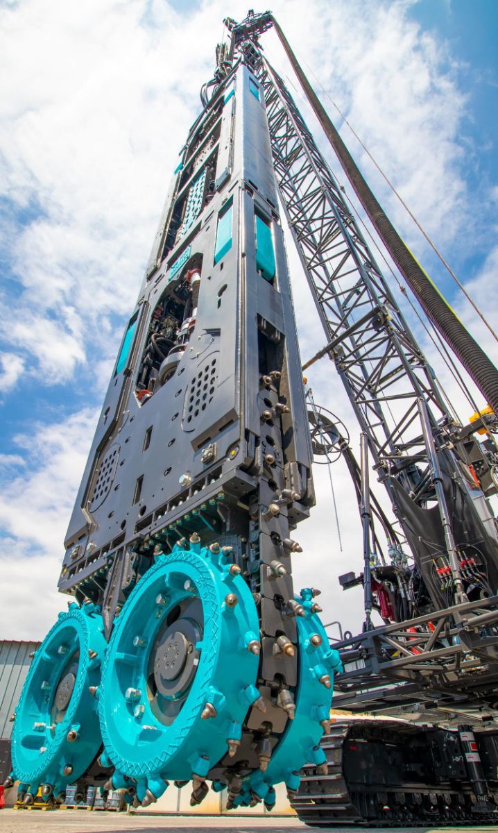 Diaphragm wall drilling rig - FD Hydromill - CASAGRANDE - Foundation ...