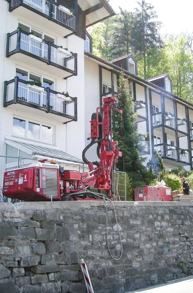 Geotechnical drilling rig - HBR 502-2 - HÜTTE Bohrtechnik ...