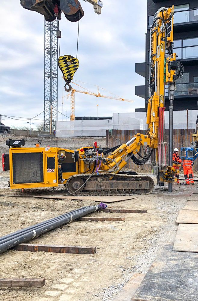 Soil investigation drilling rig - HBR 608-4 - HÜTTE Bohrtechnik ...