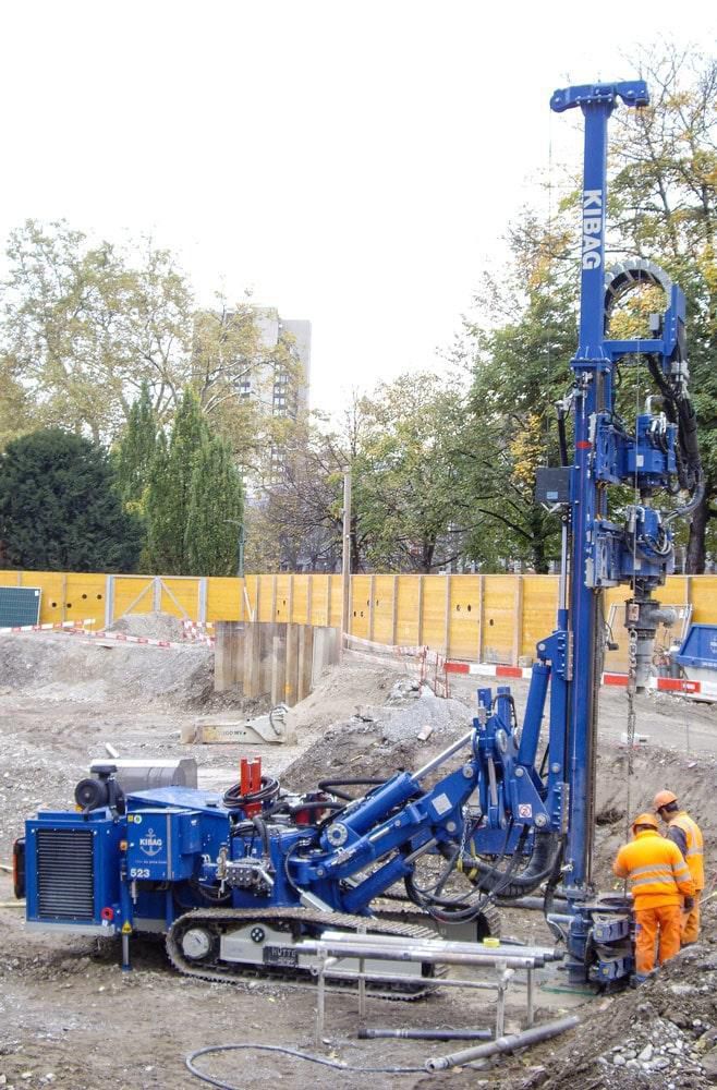 Geotechnical drilling rig - HBR 504-2 - HÜTTE Bohrtechnik ...
