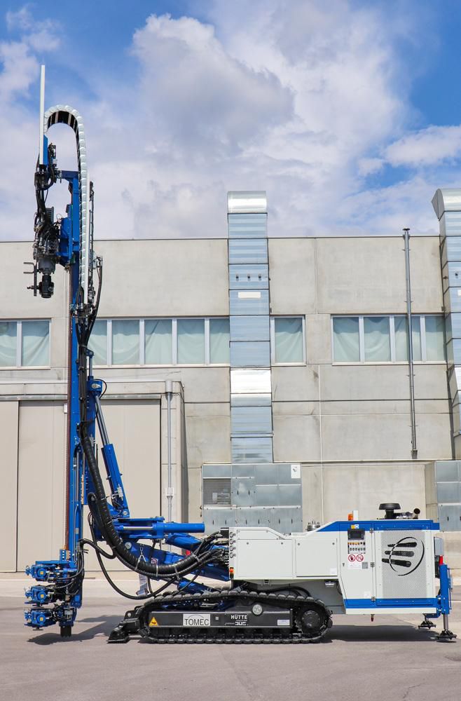 Geotechnical drilling rig - HBR 508-2 - HÜTTE Bohrtechnik ...