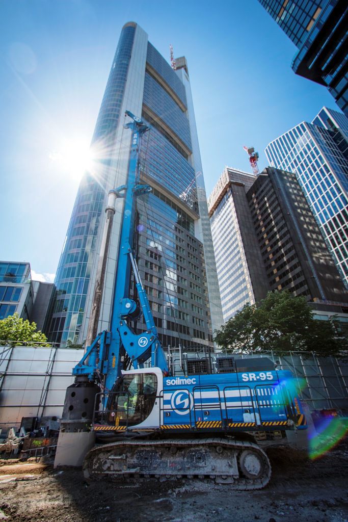 Continuous flight auger (CFA) drilling rig - SR-95 - SOILMEC S.P.A ...