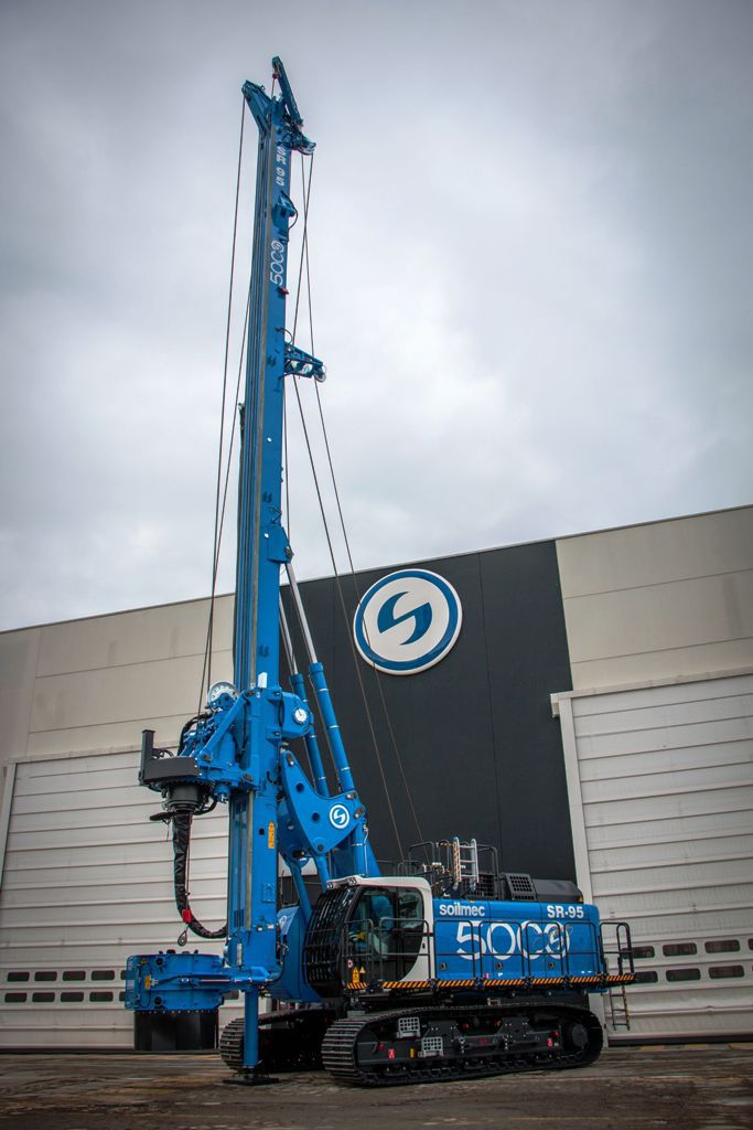 Continuous flight auger (CFA) drilling rig - SR-95 - SOILMEC S.P.A ...