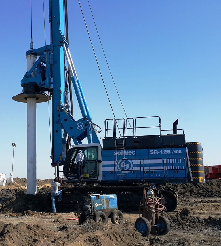 Continuous flight auger (CFA) drilling rig - SR-125 - SOILMEC S.P.A ...