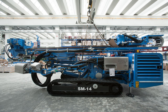 Continuous flight auger (CFA) drilling rig - SM-14 - SOILMEC S.P.A ...