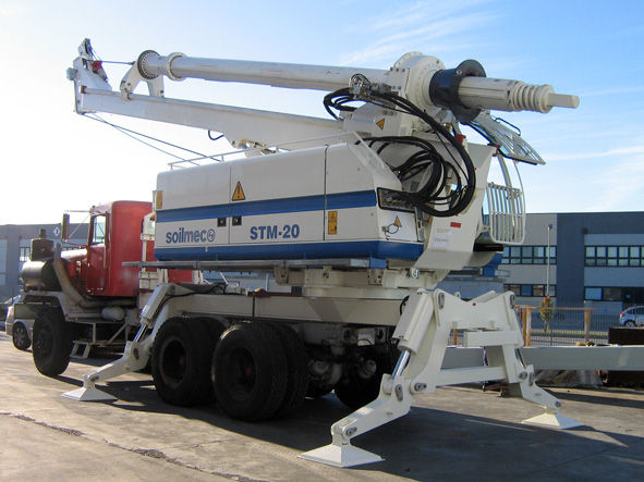 Continuous flight auger (CFA) drilling rig - STM-20 - SOILMEC S.P.A ...