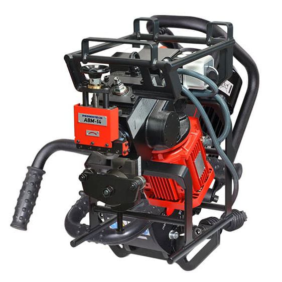 Portable beveling machine - ABM-14 - Promotech - pipe / plate ...