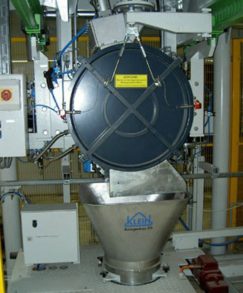 Rotary drum mixer - KLEIN - batch / for liquids / foundry core sand