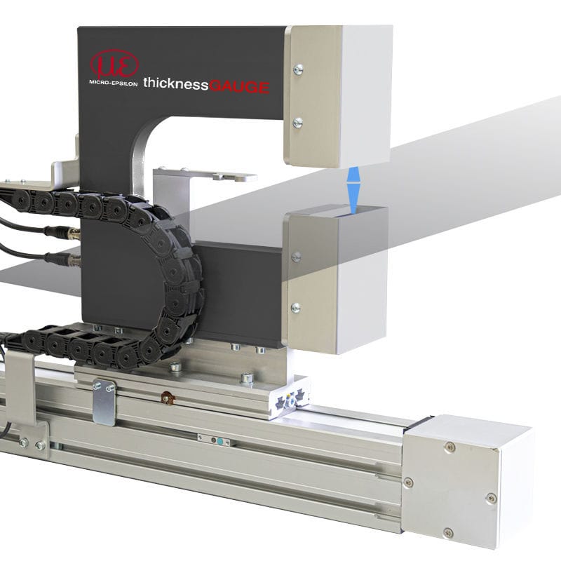 Sheet metal thickness gauge - thicknessGAUGE C.LP - MICRO-EPSILON - for ...