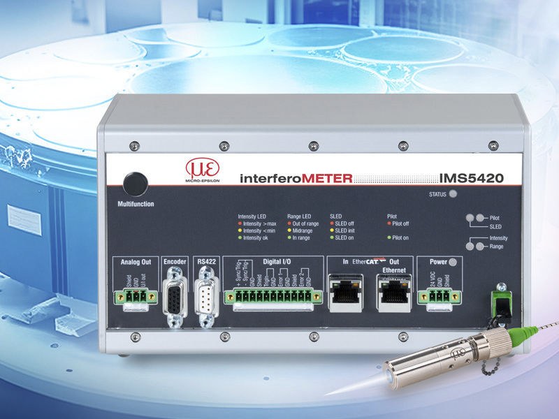 Thickness measurement interferometer - interferoMETER 5420-TH - MICRO ...