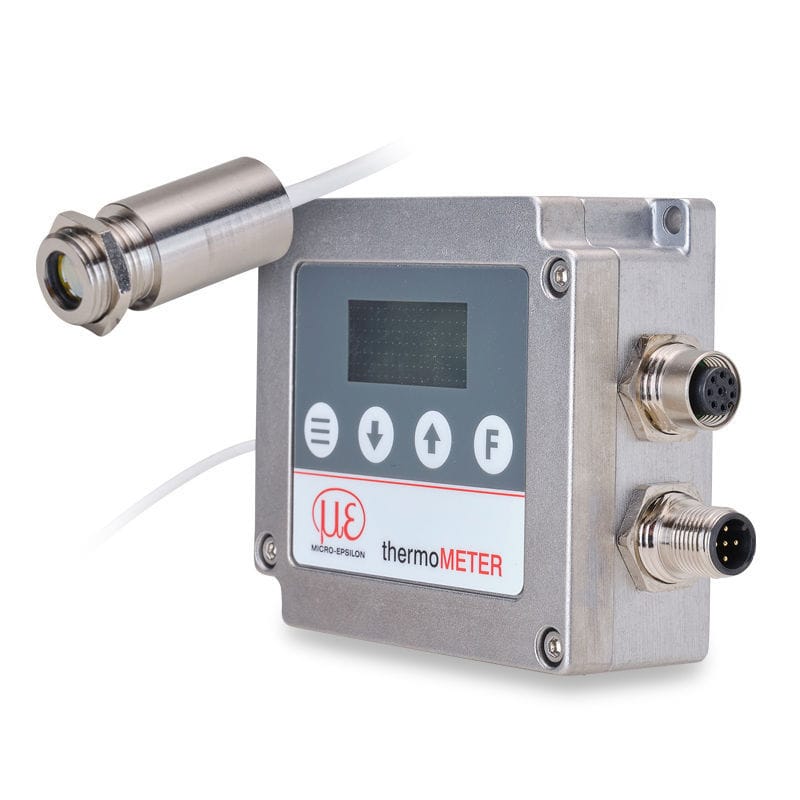 Pyrometer with LCD display - thermoMETER UC - MICRO-EPSILON - °C / 22:1 ...
