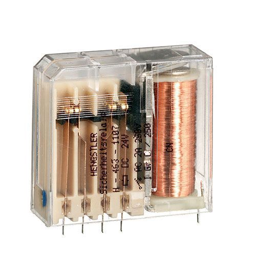 DC electromechanical relay - H-463 - HENGSTLER - for printed circuit ...