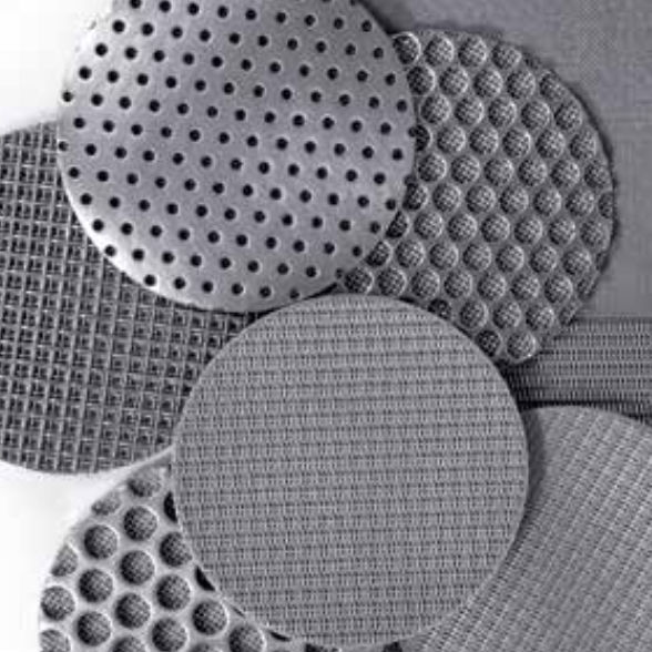 Knitted mesh filter medium - Sinterflo® MC - Porvair - liquid