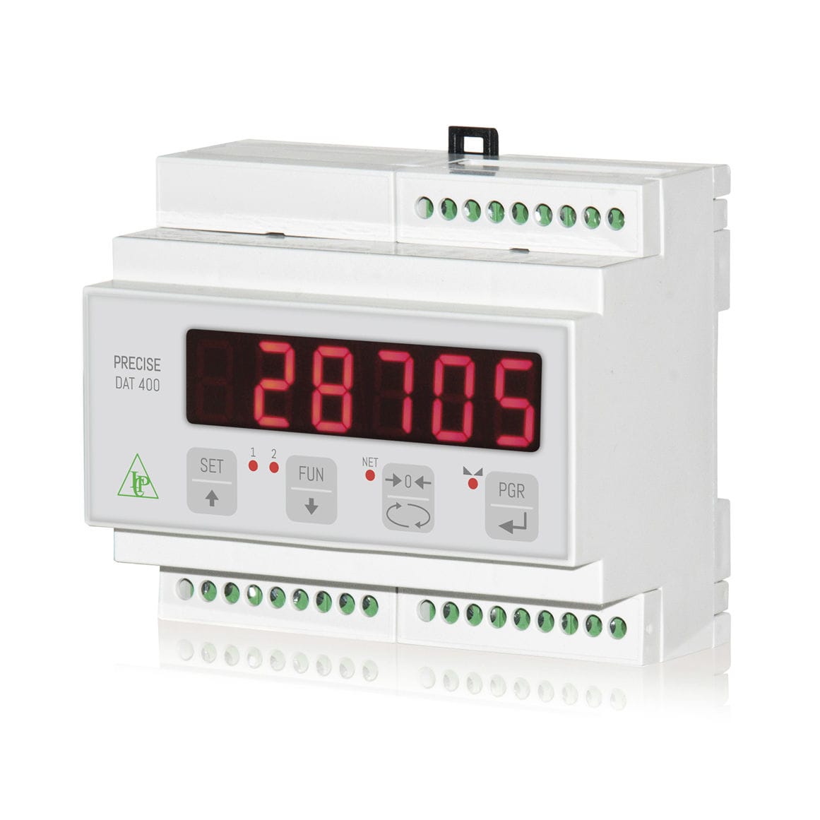 DIN rail mount weight transmitter - DAT 400 - Pavone sistemi