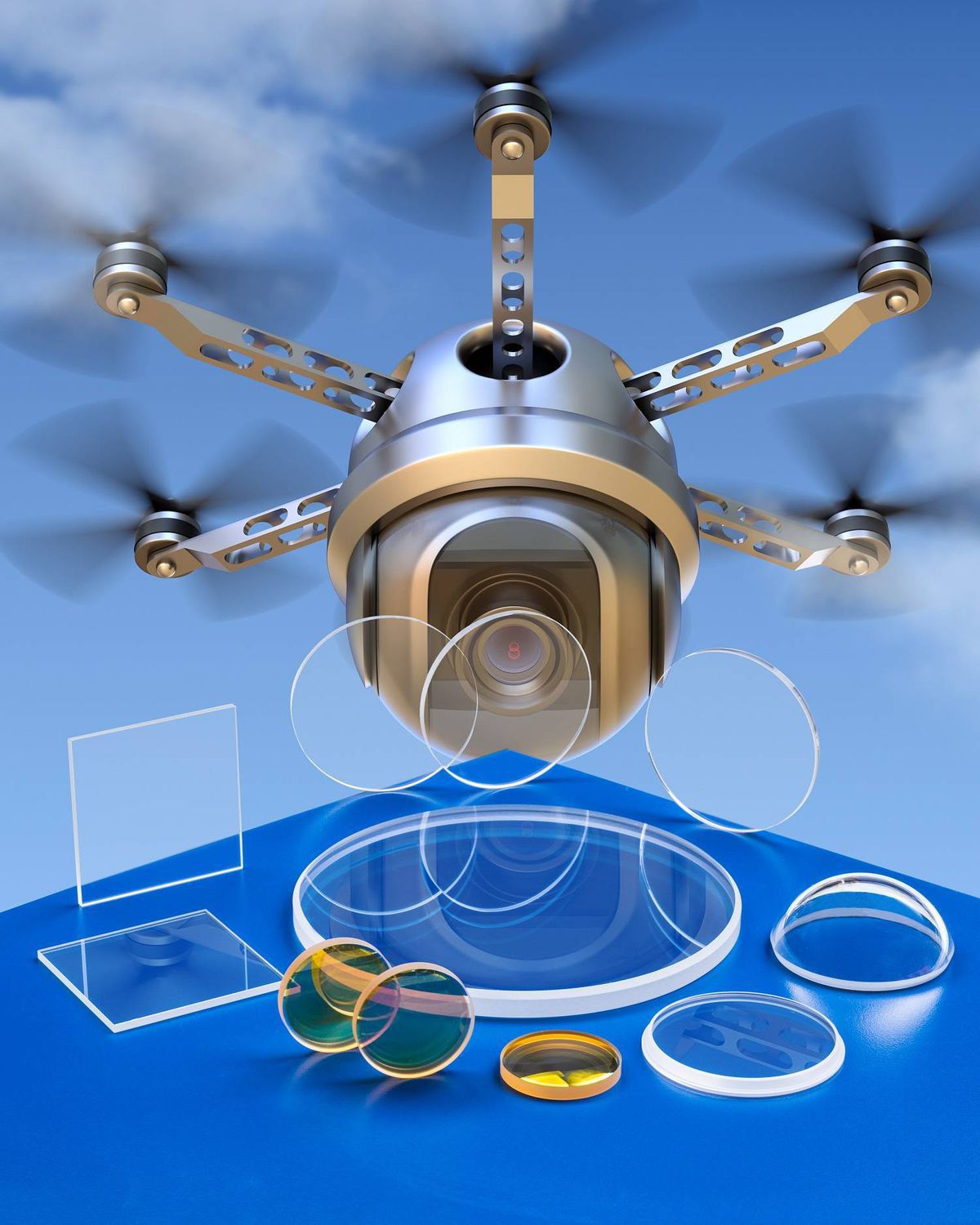 Precision optical window - MSPW series - MELLER OPTICS - flat circular ...