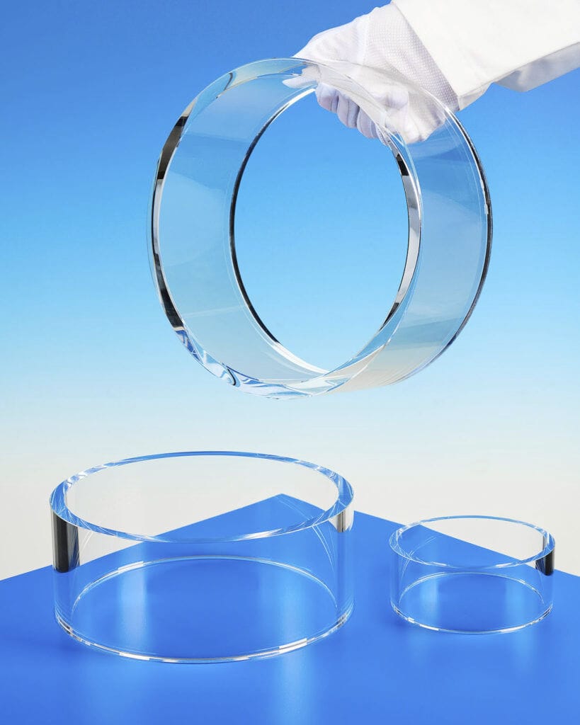 Sight glass for industrial applications - MELLER OPTICS