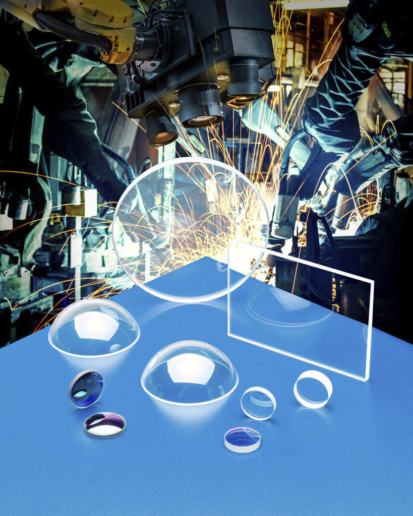 Sapphire lens element - MELLER OPTICS - visible / with optical window