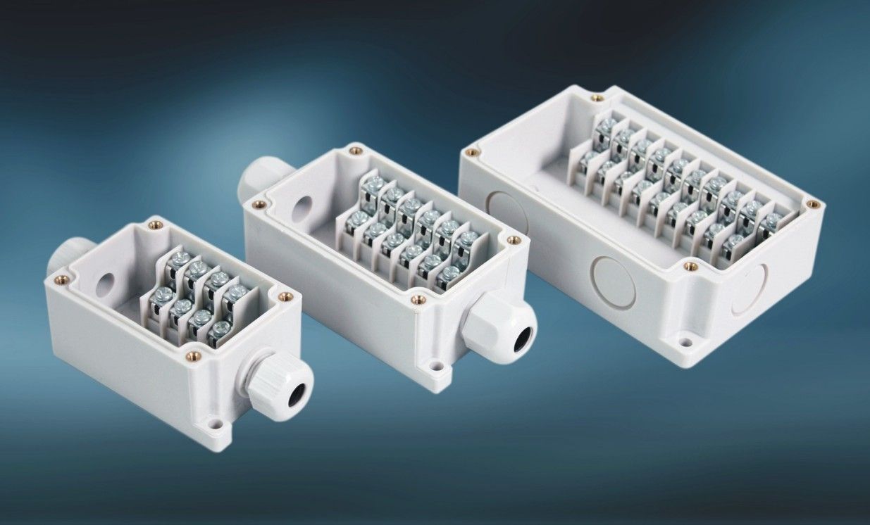 Wall-mounted terminal box - ROTH, CE, IP66 | TJ-4P,TJ-6P,TJ-10P ...