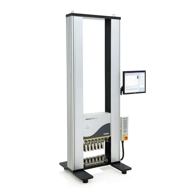 Tensile testing machine - MEGA 1500 / 1KN / 6 Work Stations - Labthink ...