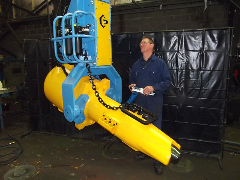 Pneumatic breaker - CC series - Clansman Dynamics - for cranes / vertical