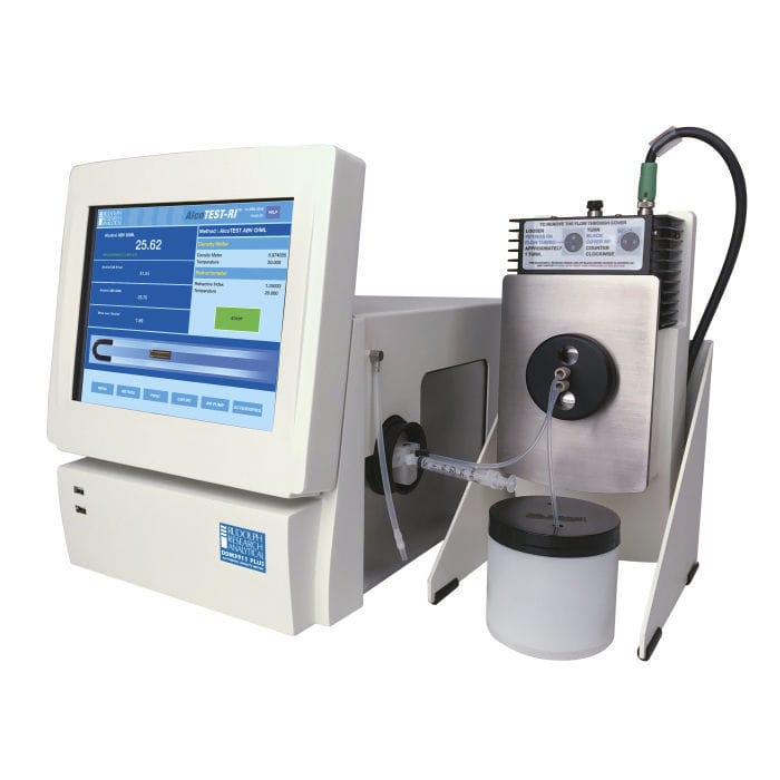 Benchtop alcohol tester - AlcoTest-RI® - Rudolph Research Analytical