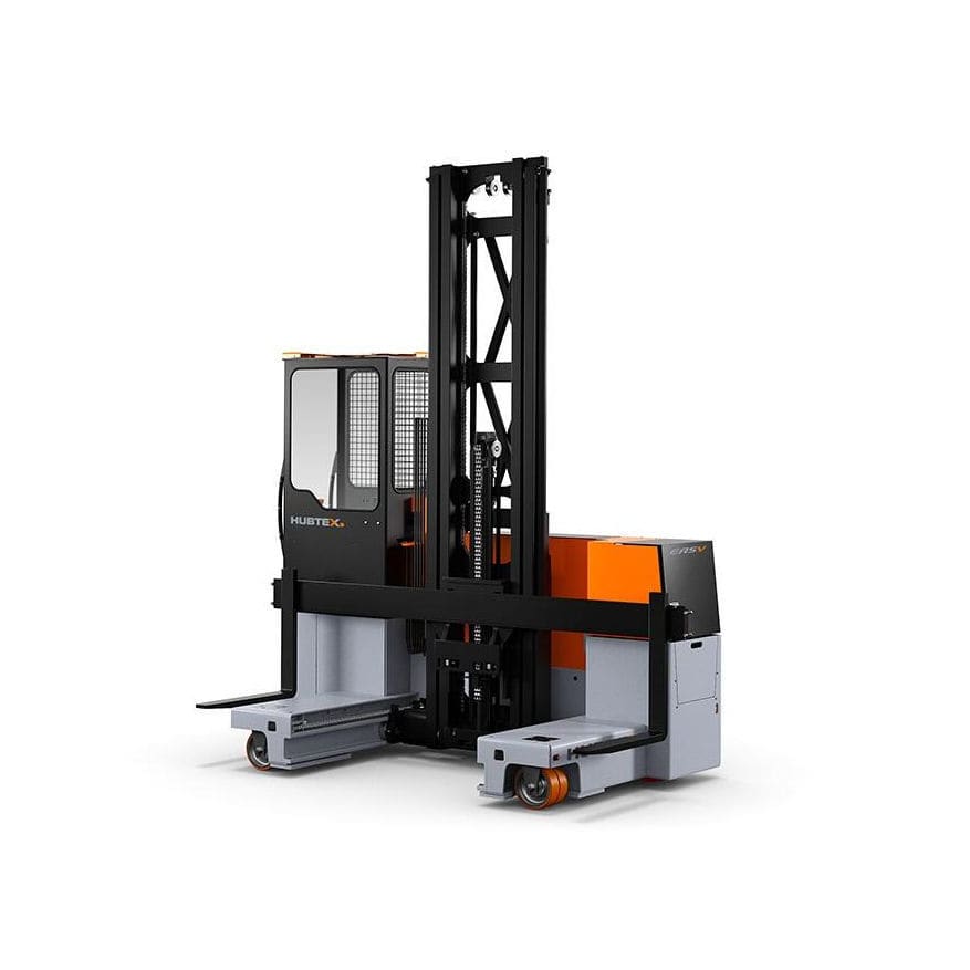 Electric side loader - EASY - HUBTEX - stand-on / handling / transport