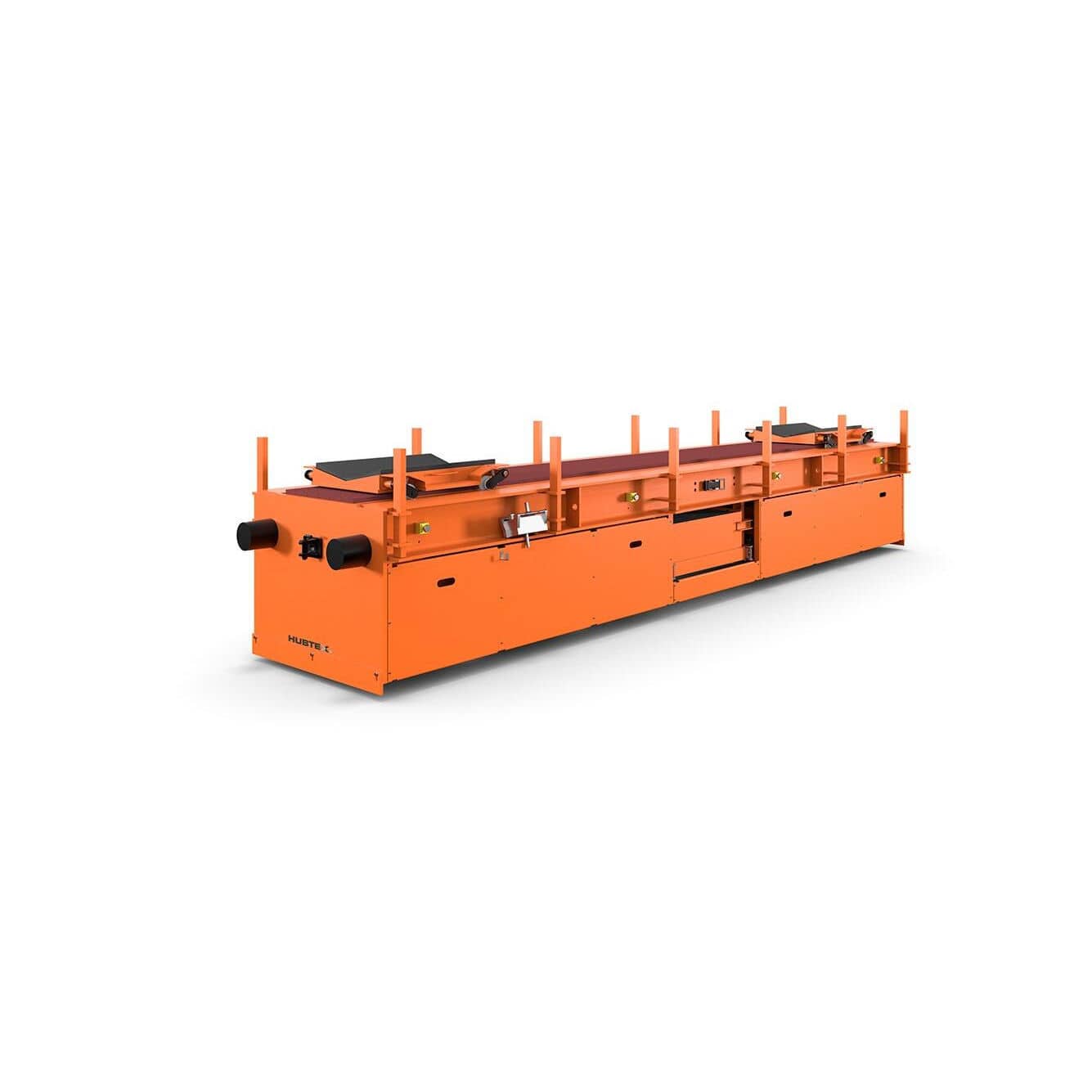 Transport rail guided cart - GW series - HUBTEX - electric